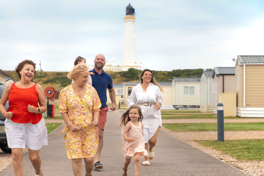 The Breese Family’s Modelling Assignment with Park Holidays